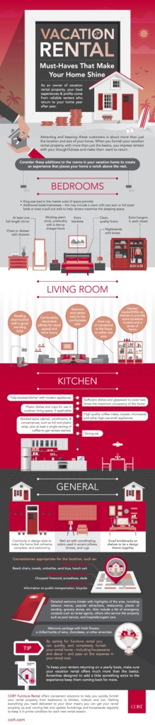Vacation Rental Must-Haves That Make Your Home Shine | CORT Furniture ...
